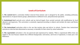 Curriculum design & instructions | PPT