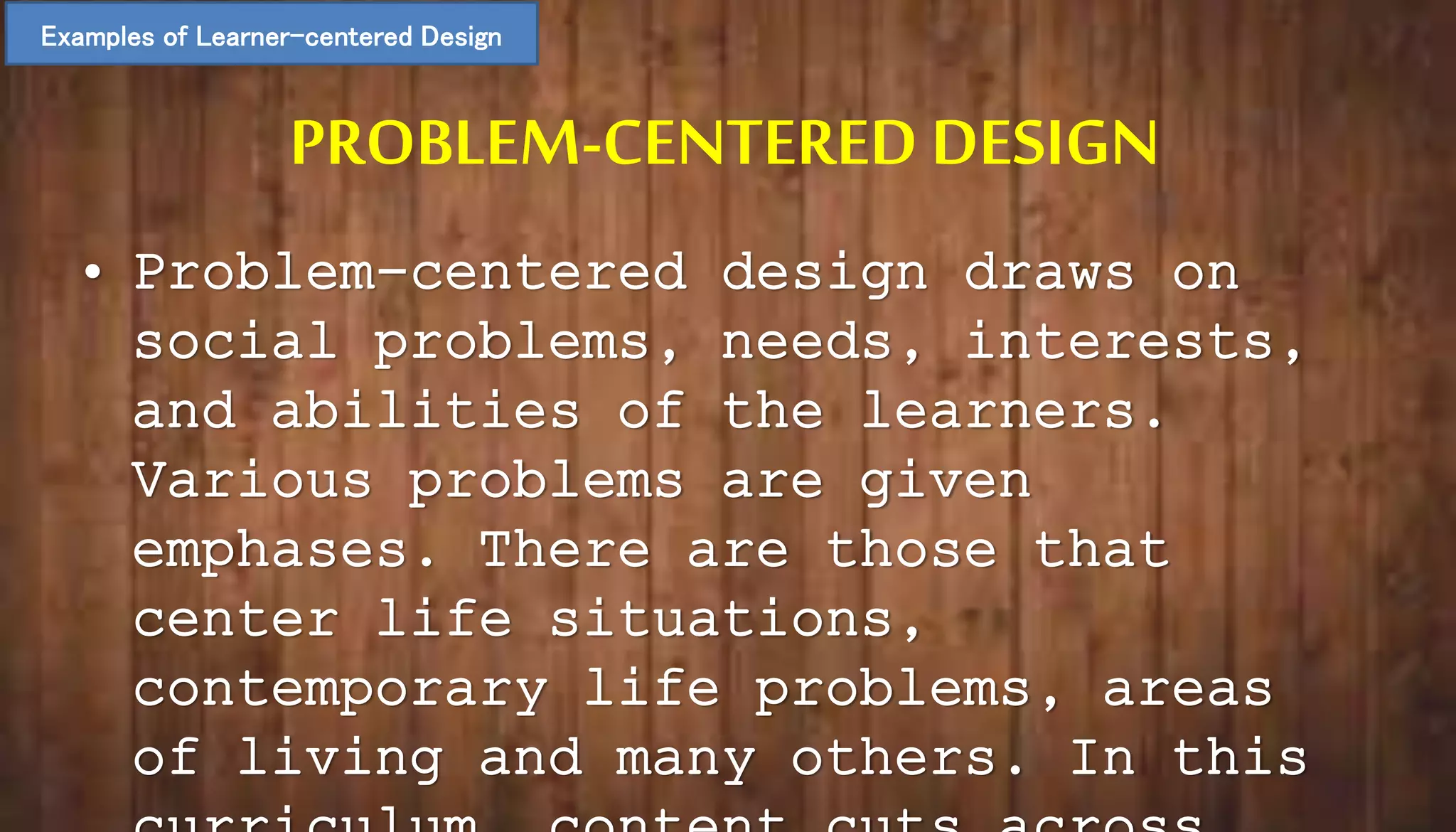 Curriculum design models | PPTX