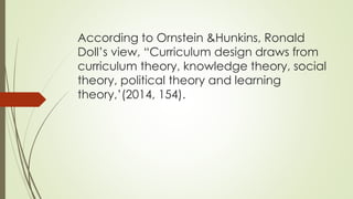 Curriculum design week7 | PPTX