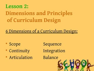Crafting the Curriculum | PPT