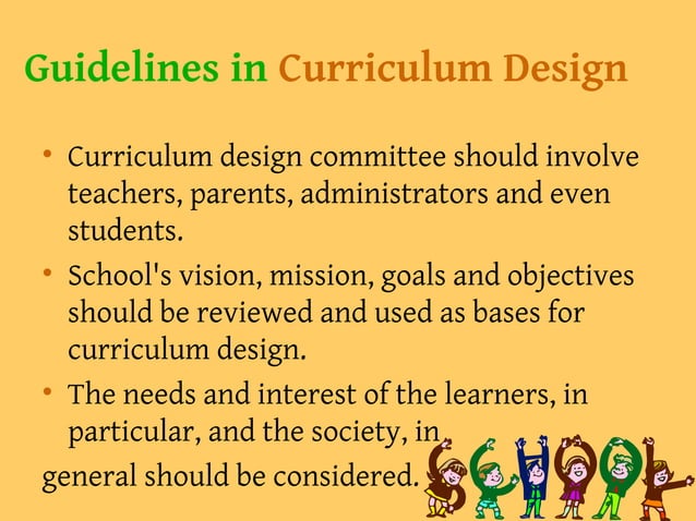 Crafting the Curriculum | PPT | Education