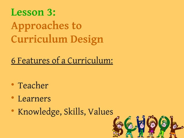 Crafting the Curriculum | PPT | Education
