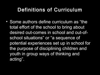 Curriculum development | PPT