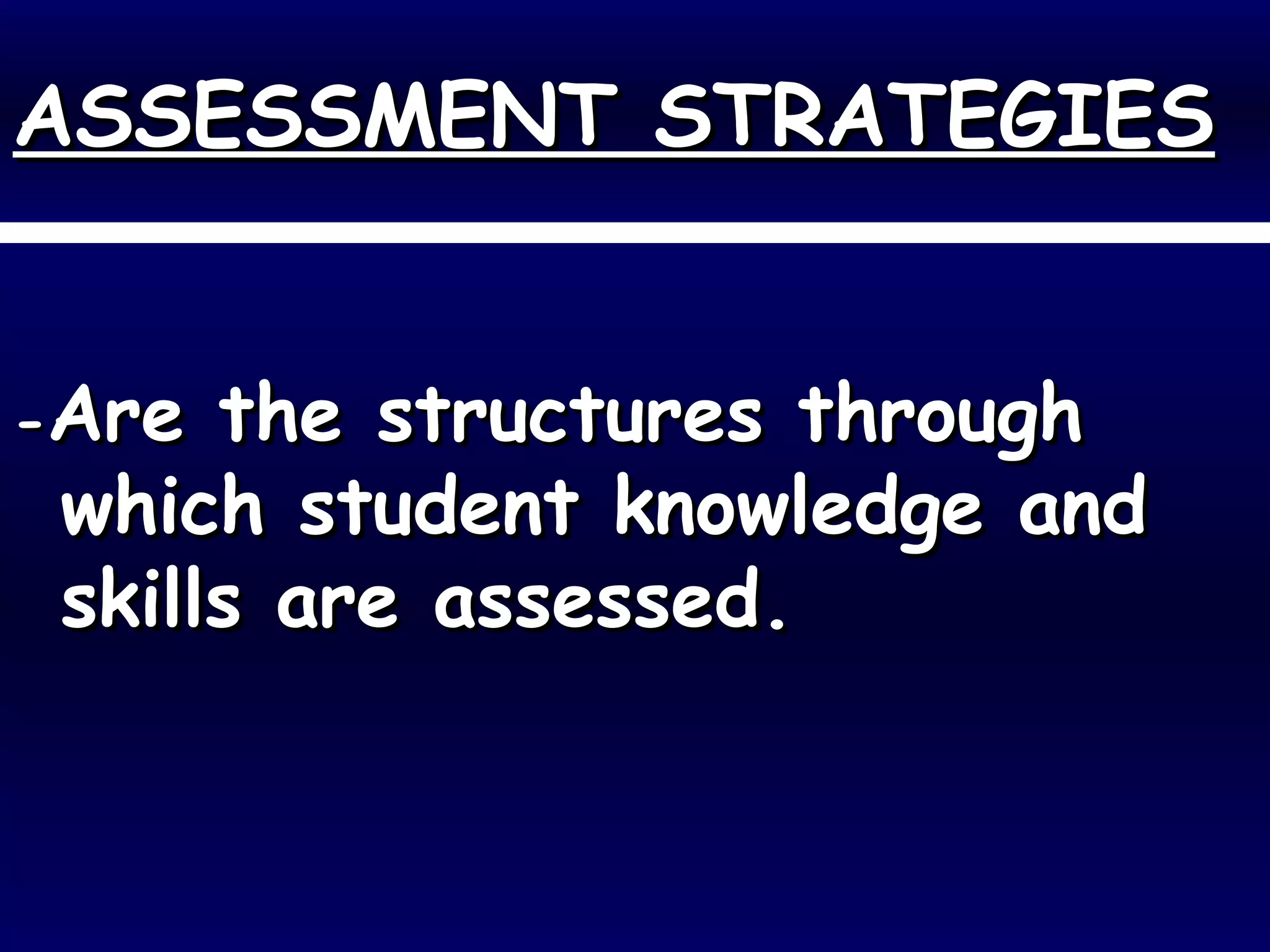 ASSESSING CURRICULUM | PPT