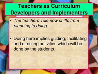 Lesson 4 : STAKEHOLDERS IN CURRICULUM IMPLEMENTATION | PPTX