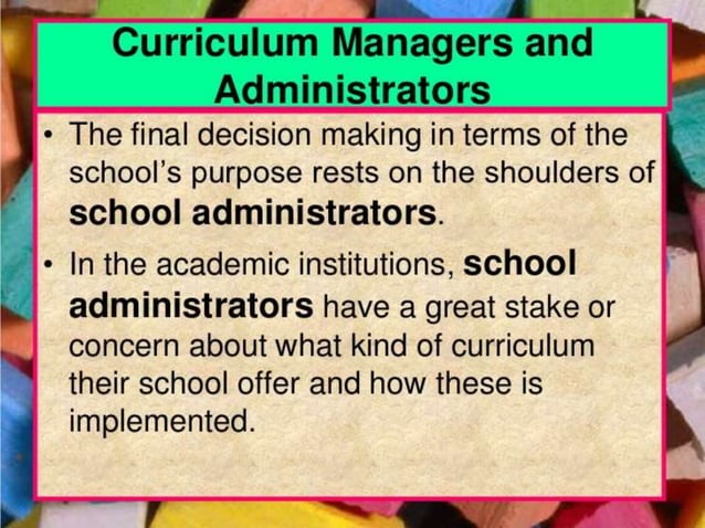 Lesson 4 : STAKEHOLDERS IN CURRICULUM IMPLEMENTATION | PPTX