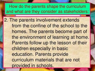 Lesson 4 : STAKEHOLDERS IN CURRICULUM IMPLEMENTATION | PPTX