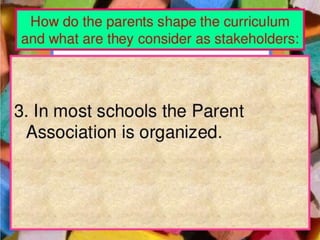 Lesson 4 : STAKEHOLDERS IN CURRICULUM IMPLEMENTATION | PPTX