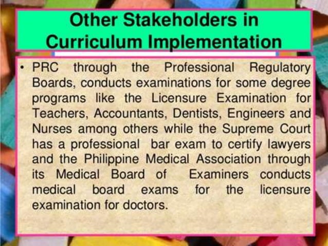 Lesson 4 : STAKEHOLDERS IN CURRICULUM IMPLEMENTATION | PPTX