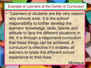 Lesson 4 : STAKEHOLDERS IN CURRICULUM IMPLEMENTATION | PPTX