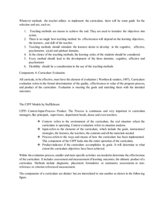 Curriculum development | PDF