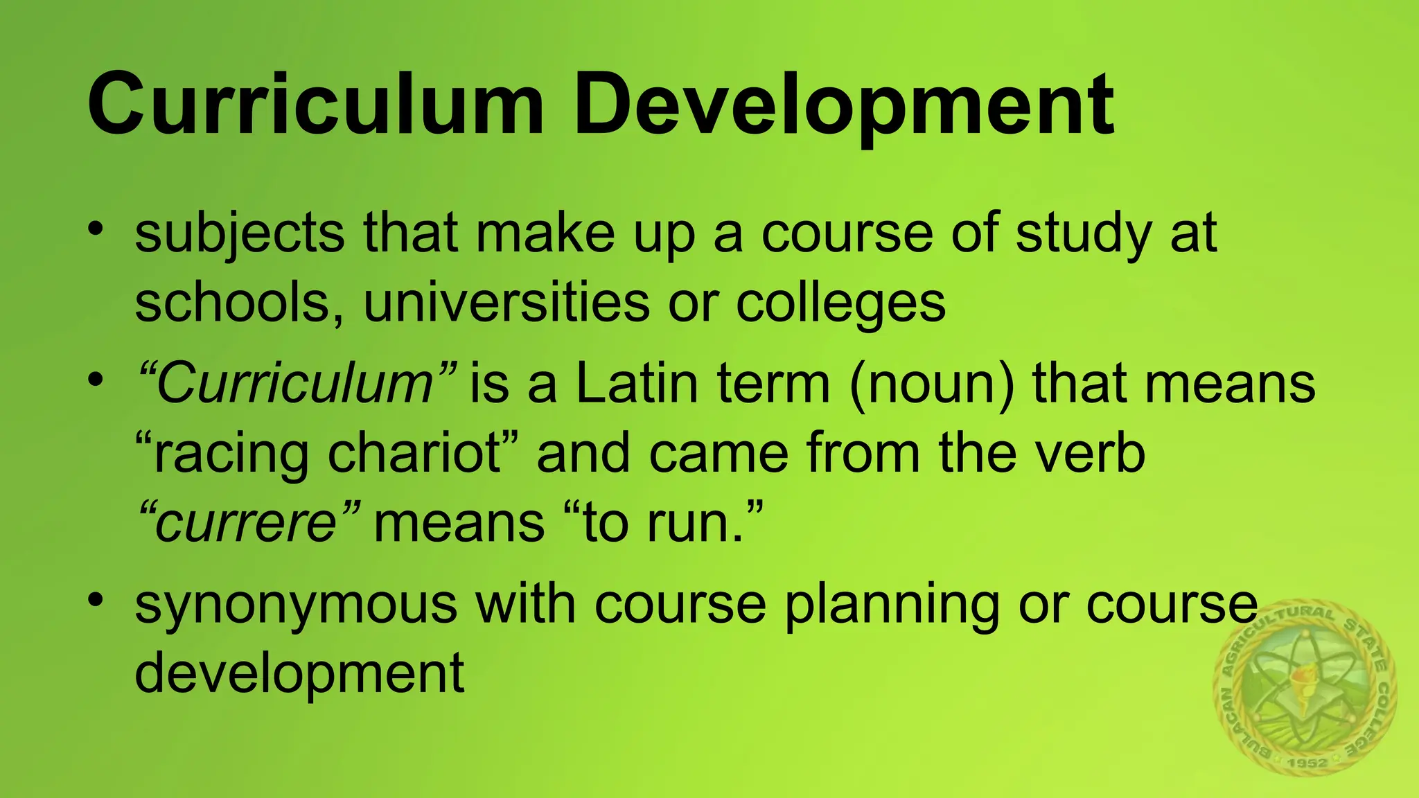 Curriculum Development and Models in Teaching Social Studies | PPTX
