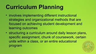 Curriculum Development and Models in Teaching Social Studies | PPTX
