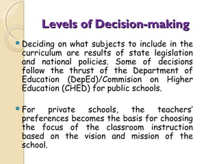 Curriculum development in the philippines (3) | PPT