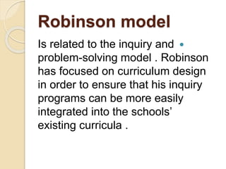 Curriculum development model | PPTX