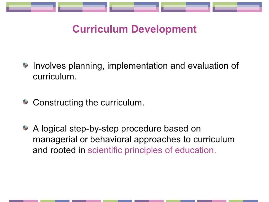 Curriculum Development Models