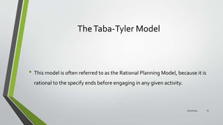 Curriculum development models_and_docume | PPTX