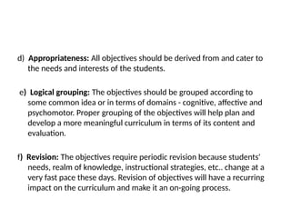 Curriculum Development major steps involved | PPTX