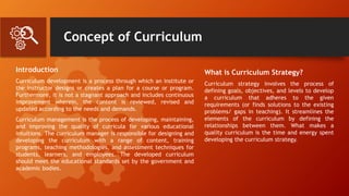 Topic: Curriculum Development Process.pptx | Educational Assessment ...