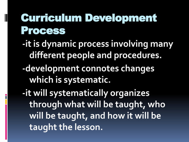 CURRICULUM DEVELOPMENT PROCESSES AND MODELS.pptx | Primary Education ...