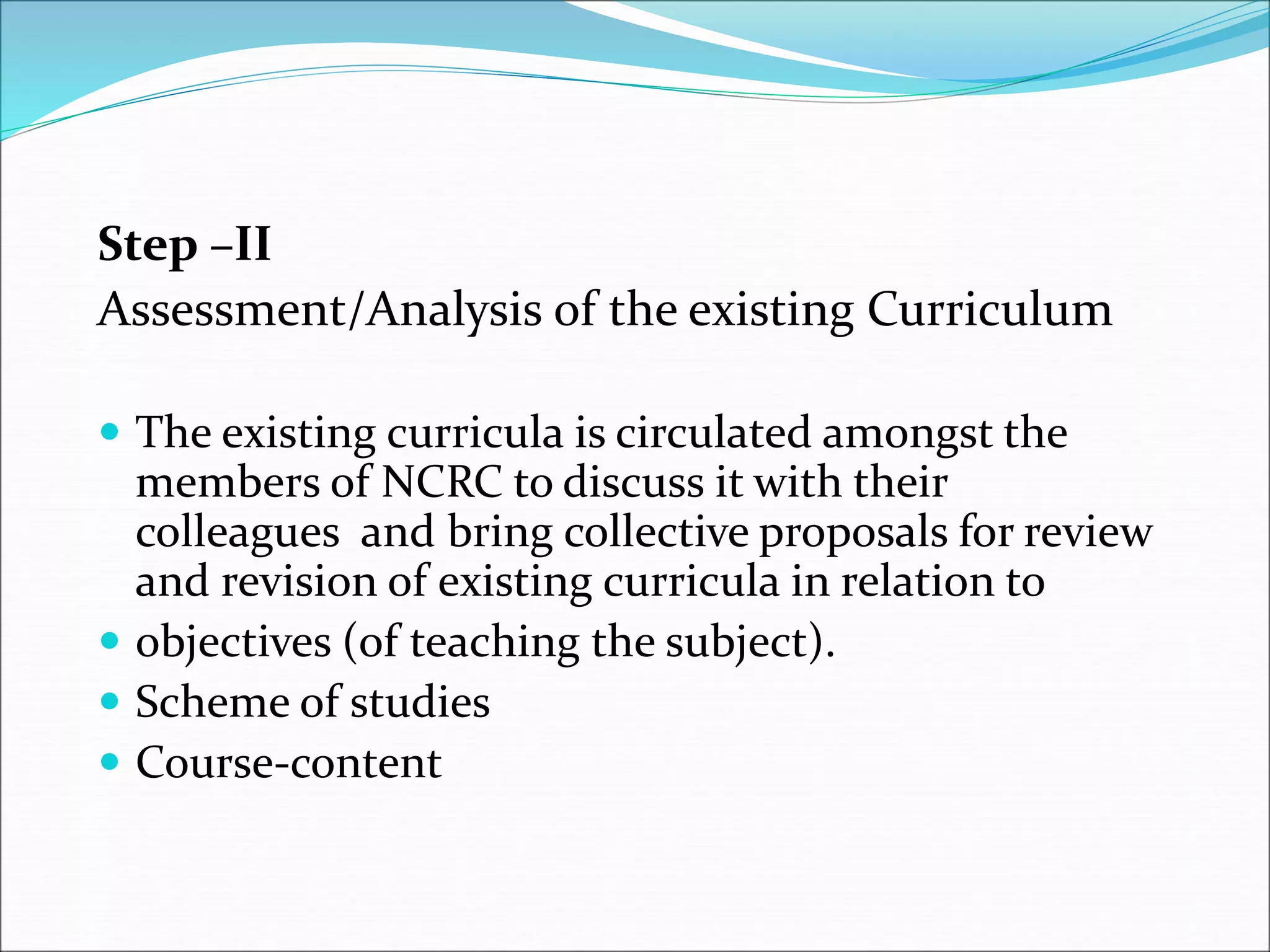 curriculumdevelopmentprocessinpakistan-111213061018-phpapp01.ppt