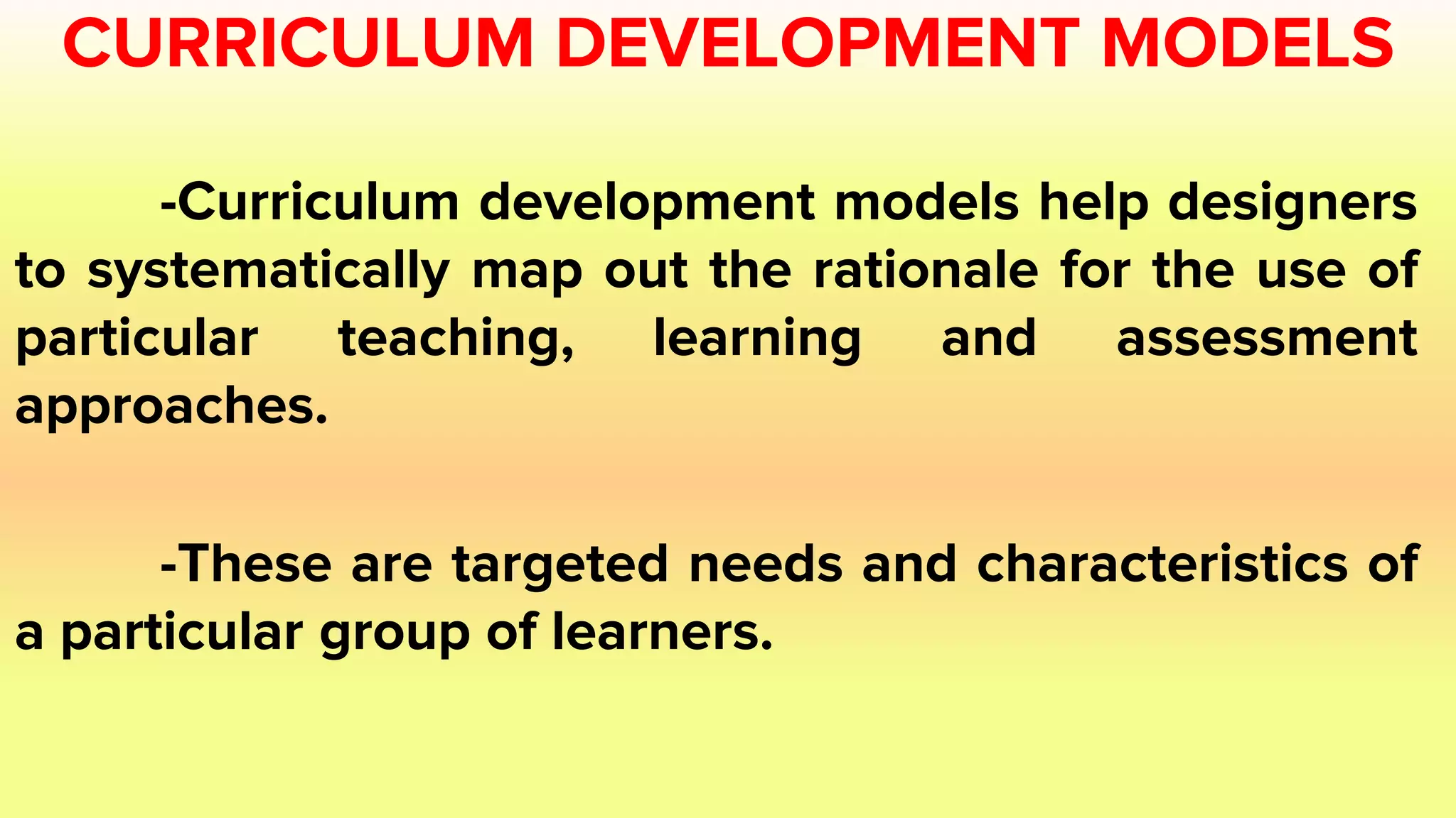 Curriculum development Process Models.pptx