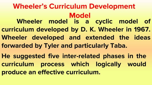 Curriculum development Process Models.pptx | Primary Education | Education