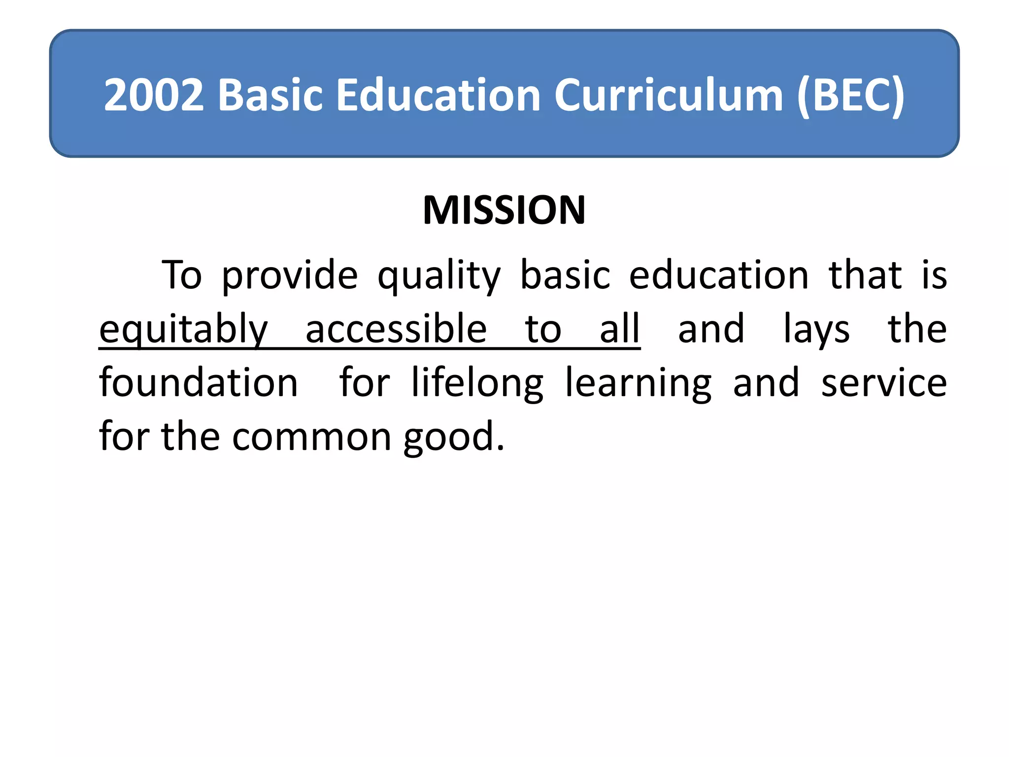 Curriculum Innovation: Local Trends (with K-12 Basic Education Curriculum) | PPTX