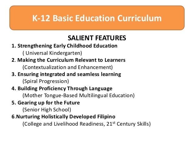 Curriculum Innovation: Local Trends (with K-12 Basic Education Curric…