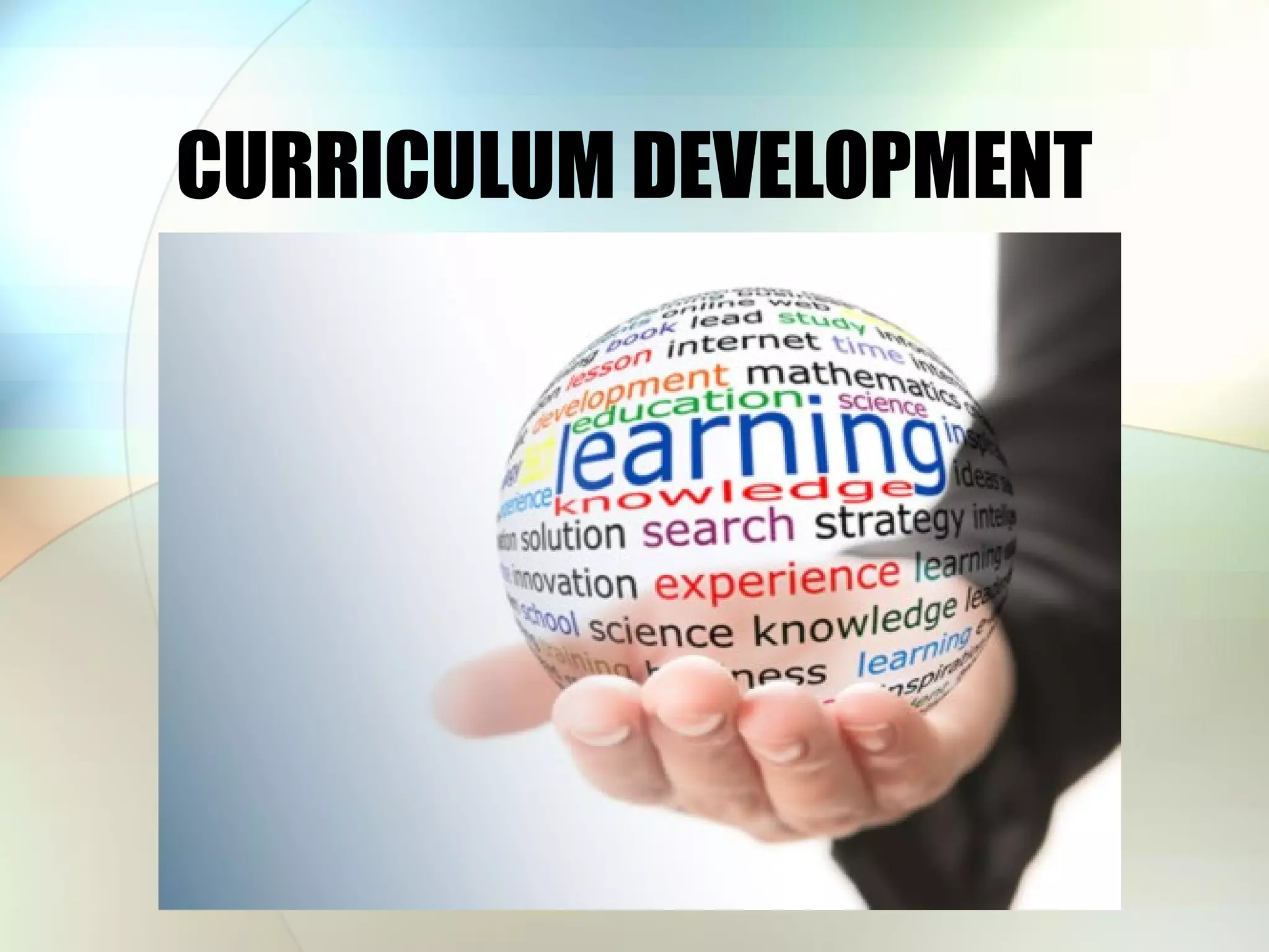 Curriculum development | PPT