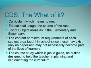 Curriculum development system | PPT