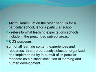 Curriculum development system | PPT
