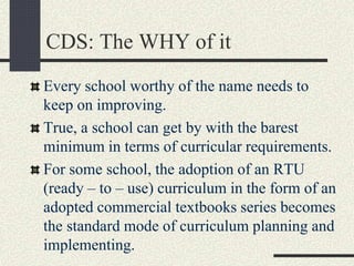 Curriculum development system | PPT
