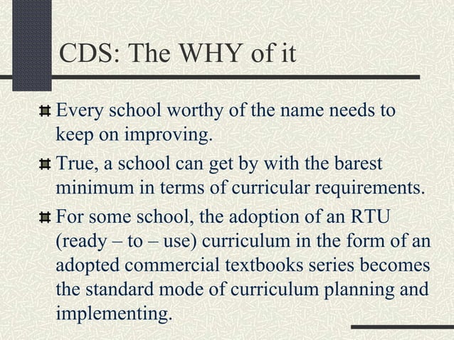 Curriculum development system | PPT