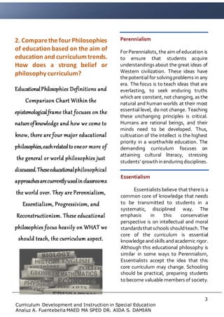 Curriculum dev homework 2 | DOCX