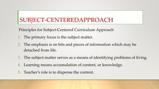 Curriculum Development | PPTX