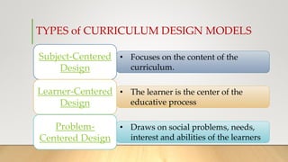 Curriculum Development | PPTX