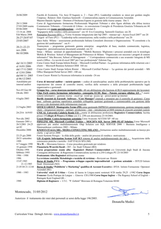 Curriculum dmedici 05 2012p arc -13 p | PDF