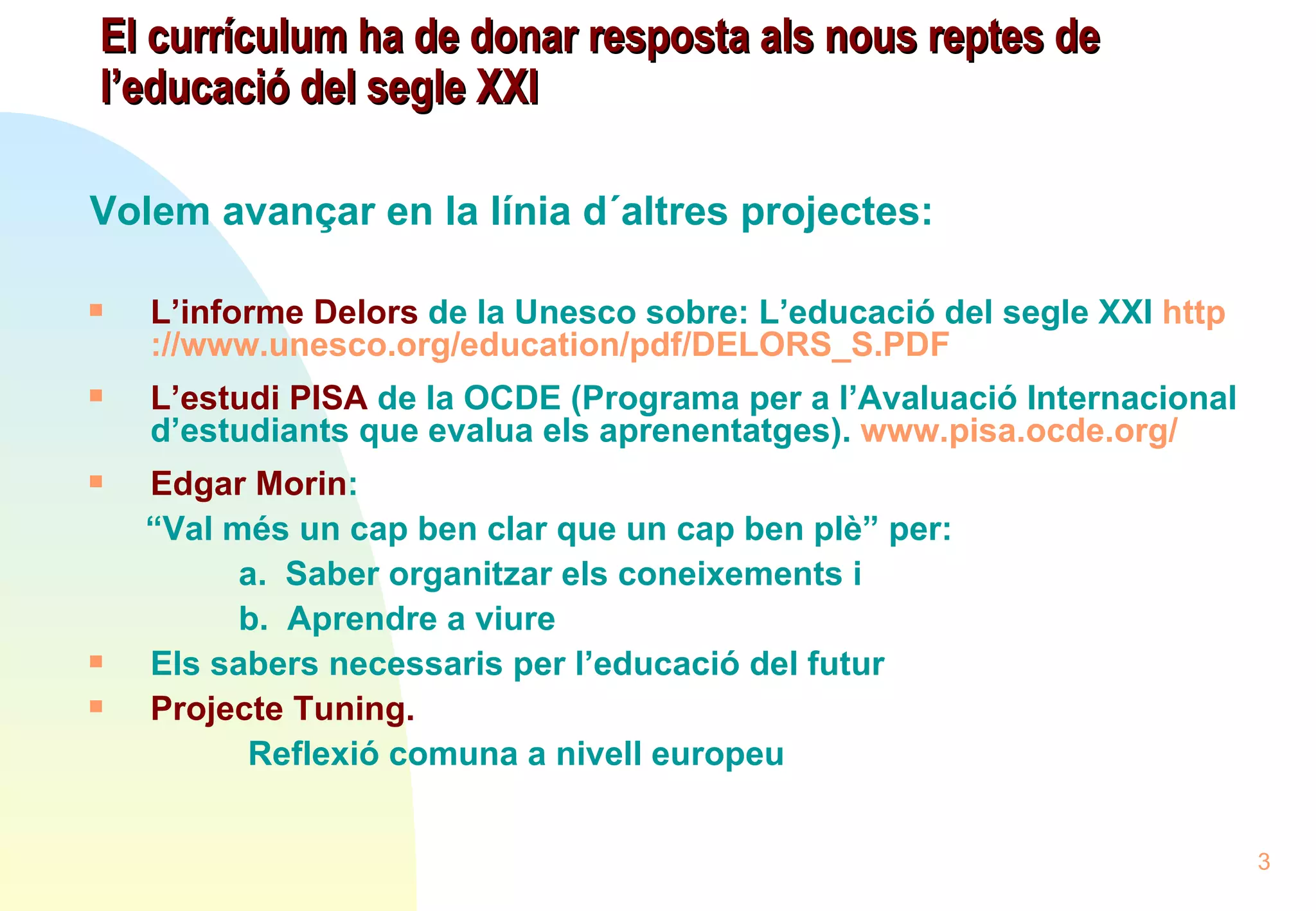 Curriculum Eso I Competencies Basiques | PPT