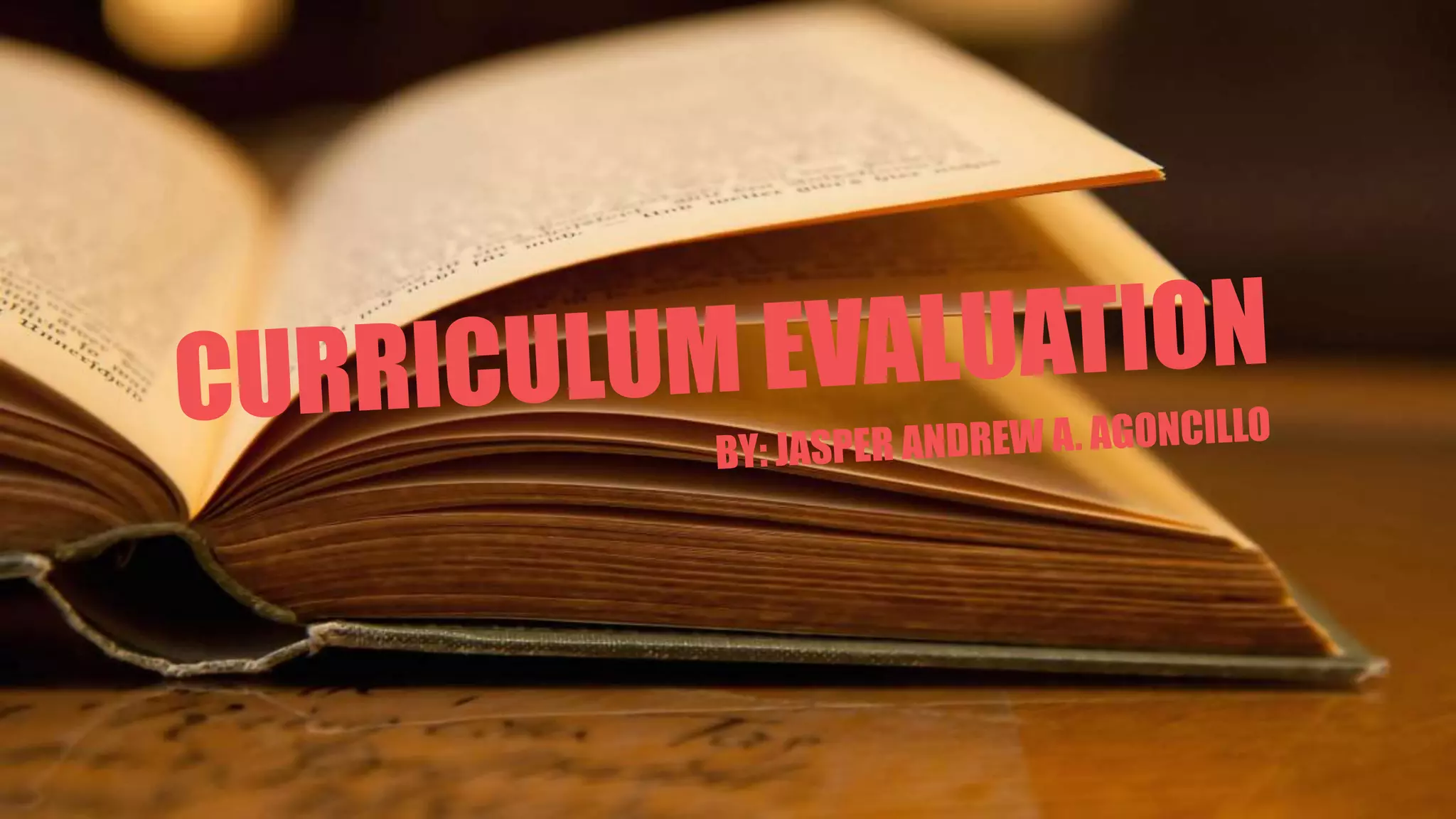 Curriculumevaluation | PPTX