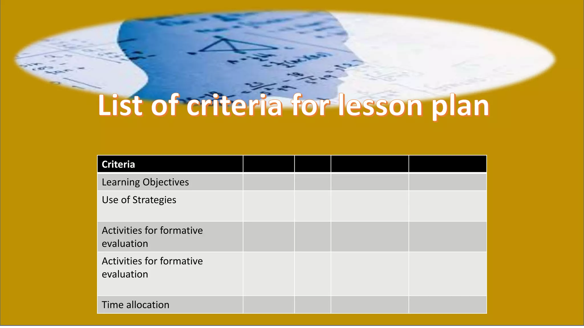 Curriculum evaluation rubrics | PPTX