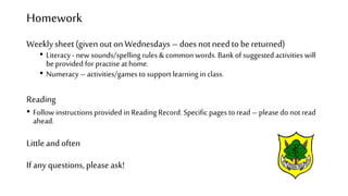 Curriculum evening p2 | PPT