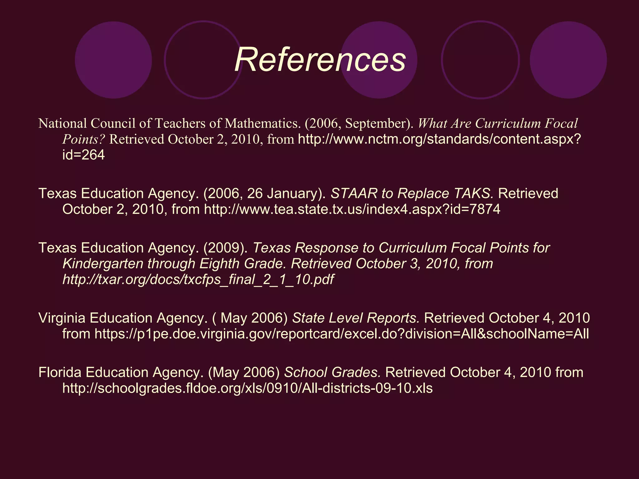 Curriculum focal points | PPT