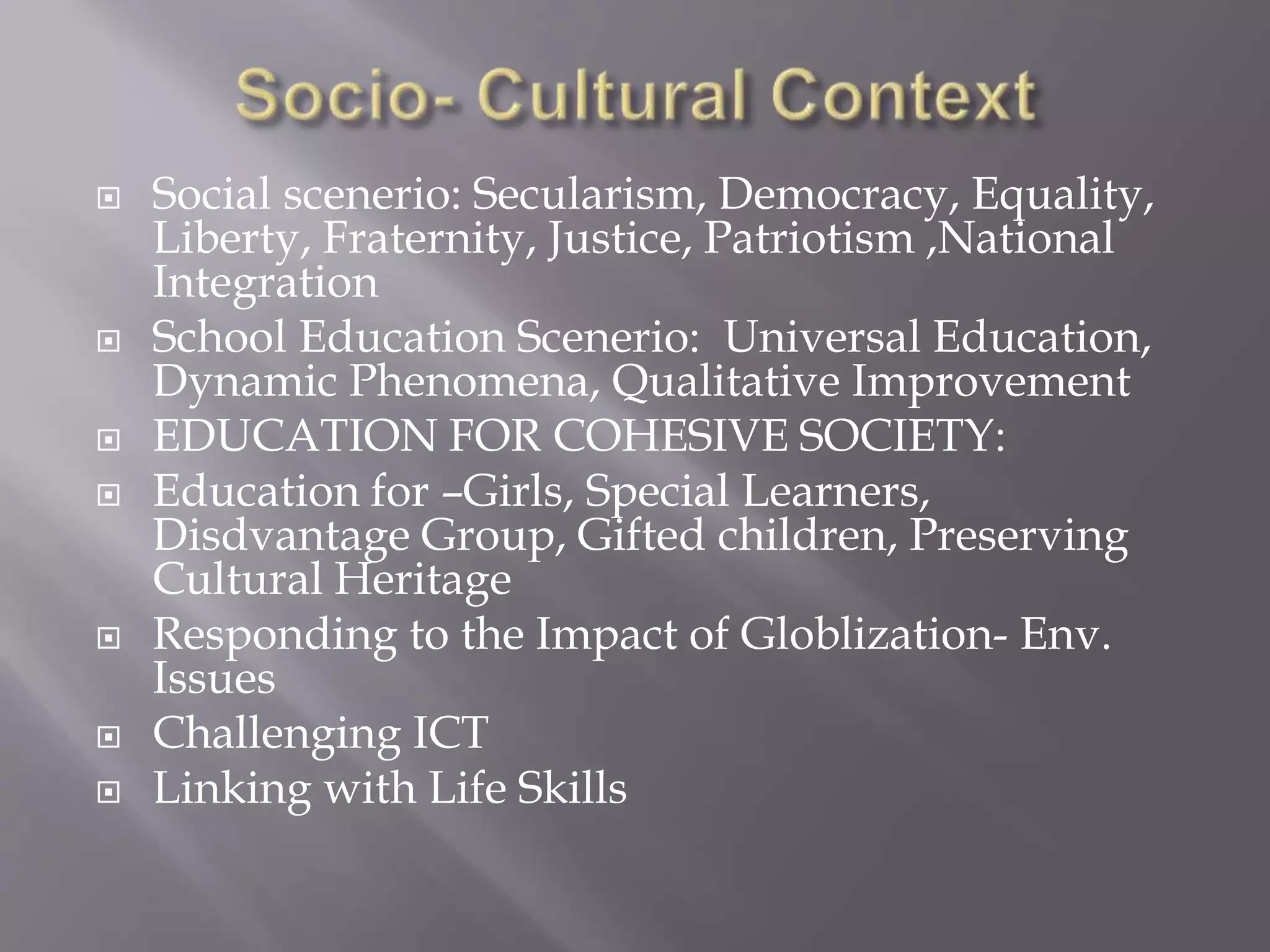 Curriculum frame work of social science | PPTX