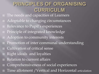 Curriculum frame work of social science | PPTX