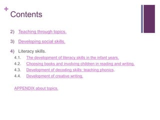 Curriculum guidelines for ‘educación infantil’ | PPT