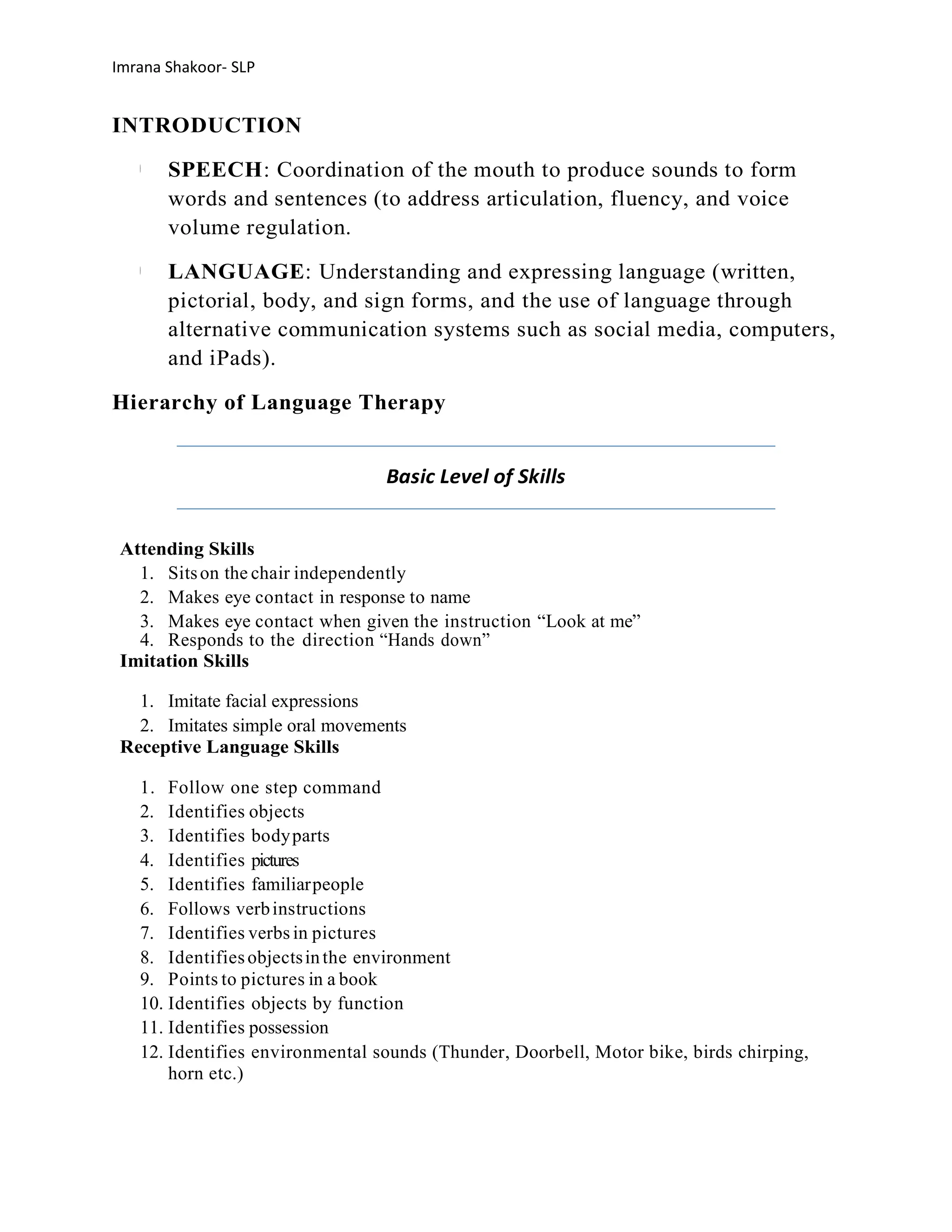 Curriculum guide manual sample basic & advanced level | PDF