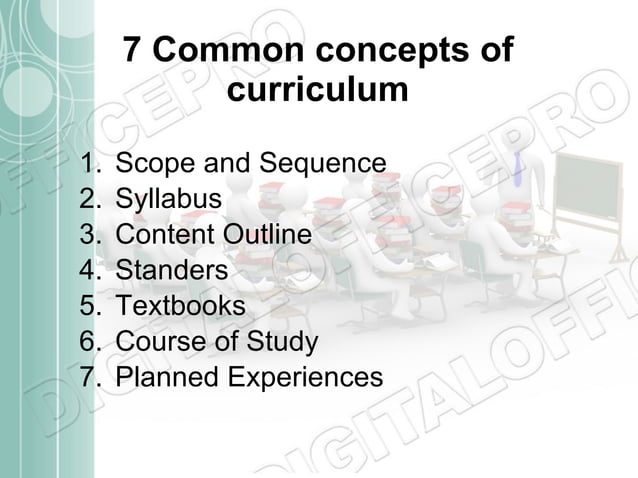 Curriculum, history and elements of curriculum | PPT