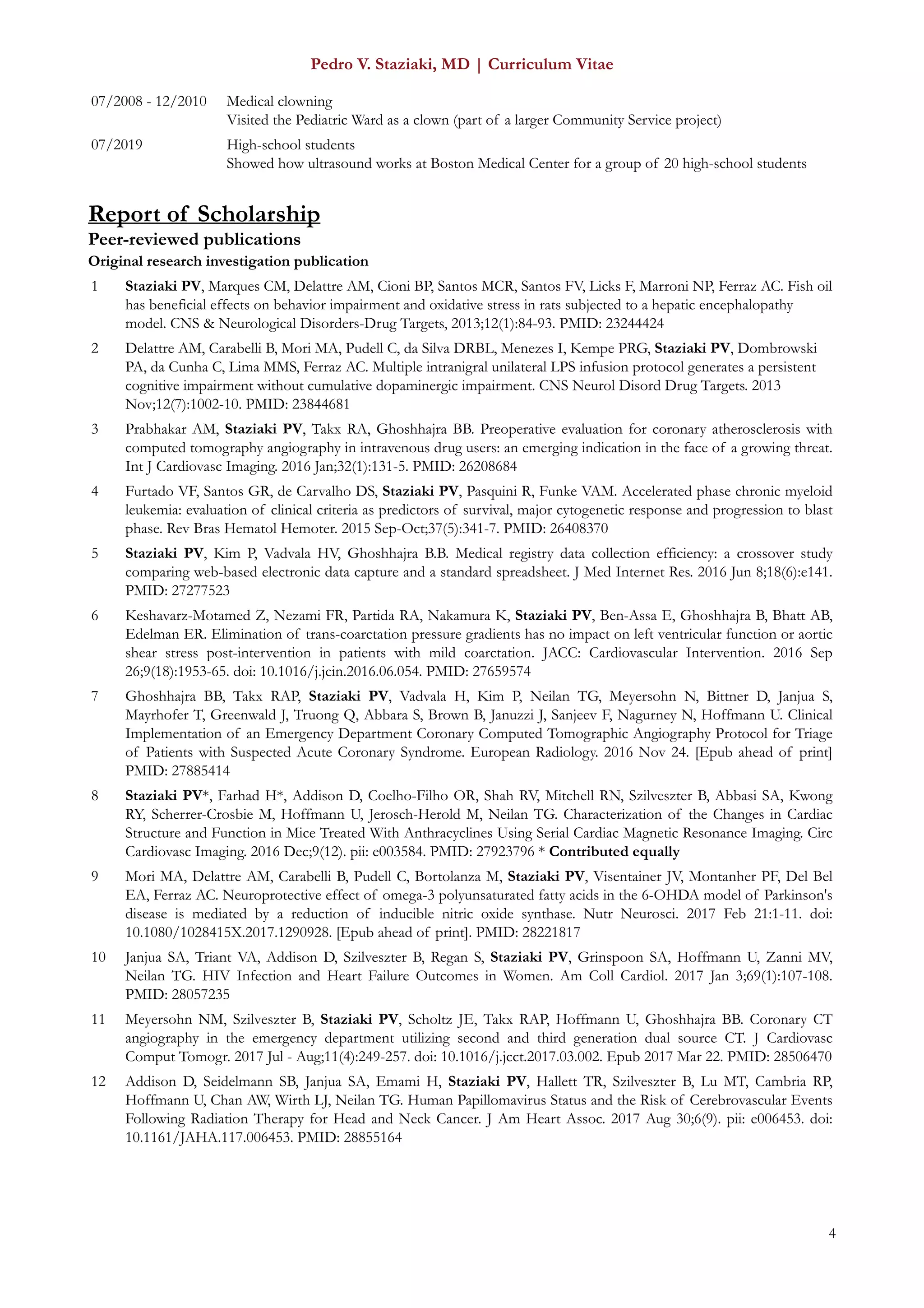 Curriculum Vitae | PDF