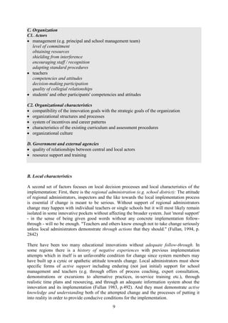 Curriculum implementation | PDF